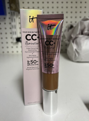 IT Cosmetics CC+ Illumination Color Correcting Cream SPF 50 DEEP 04/24 ...