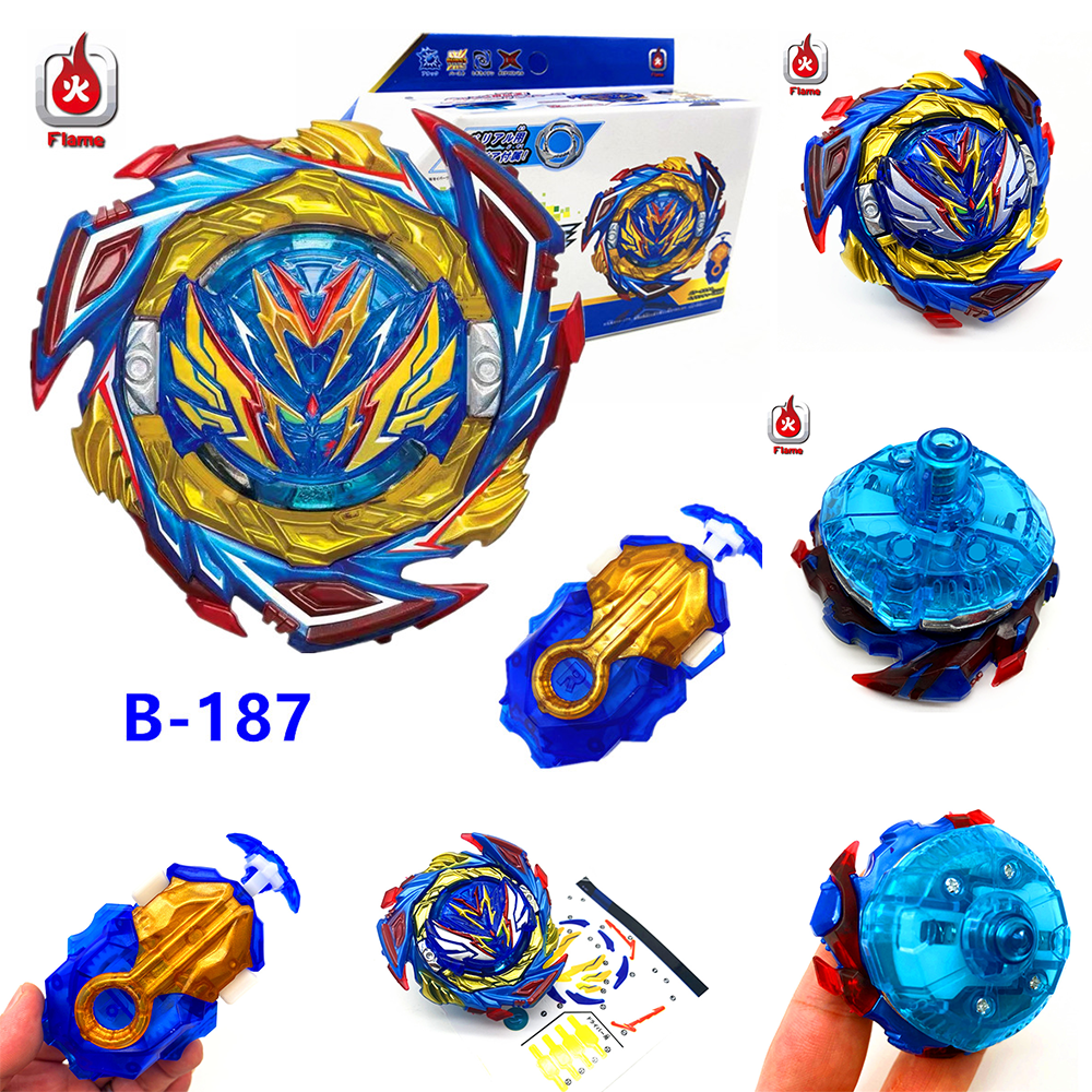 B-187 Beyblade Burst Savior Valkyrie Shot-7 With Ruler Launcher Perfect ...