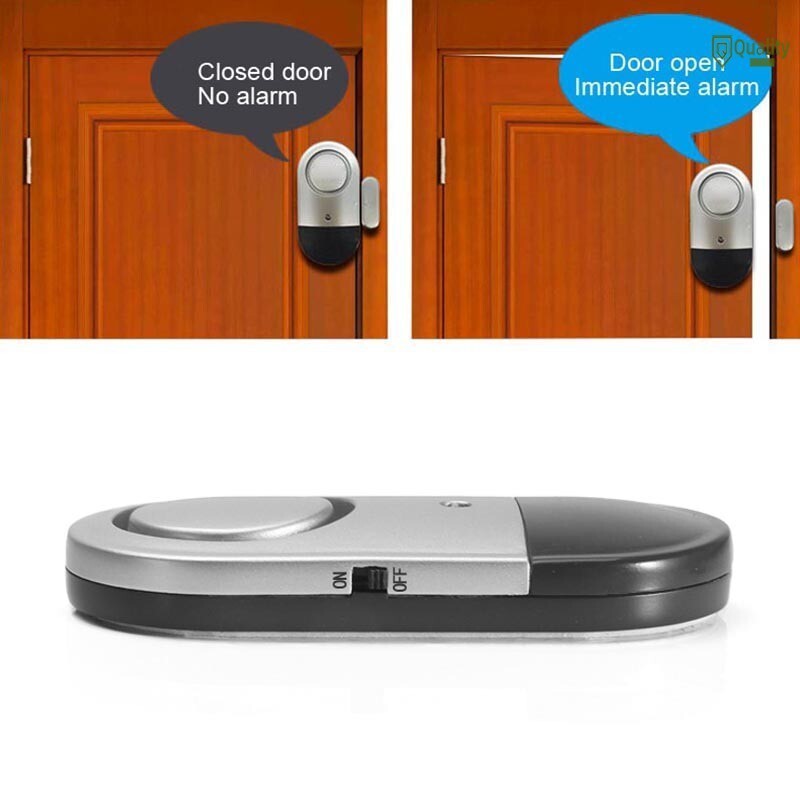 Wireless Door Window Magnetic Alarm Sensor House Entry Burglar Alarm ...