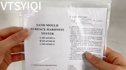 Sand Mould Surface Hardness Tester with Unit HB Compression Travel 2 ...