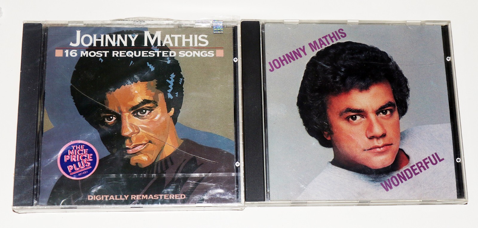 2 Johnny Mathis CDs Featuring 16 Most Requested Songs SEALED w ...