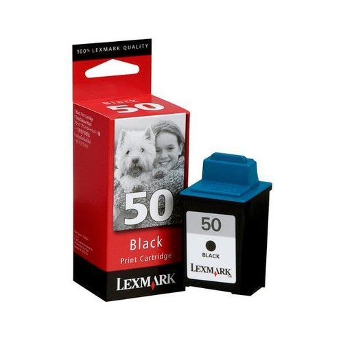Lexmark #50 BLACK Ink Cartridge for P3150/P707/Z12/Z22/Z32/Z707/Z705 ...