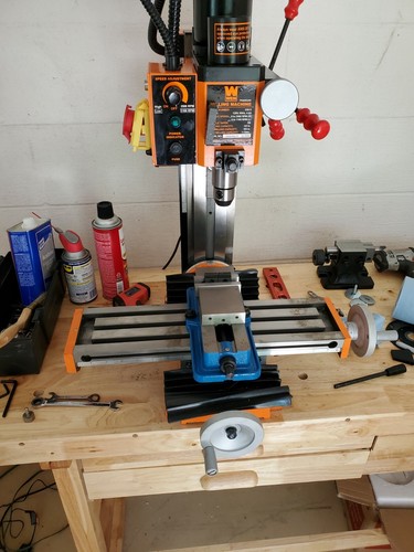 WEN 33013 4.5A Variable Speed Single Phase Benchtop Milling Machine ...