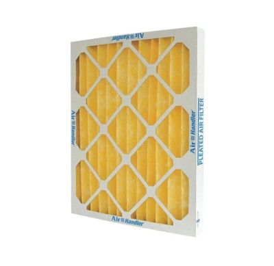 AIR HANDLER 2DYR9 Pleated Air Filter,16x25x1,MERV 11 PK 12 | eBay
