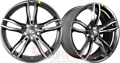 SET OF 4 GENUINE HSV Rapier 20x8.5 and 20x9.5 Dark Stainless Rims and ...