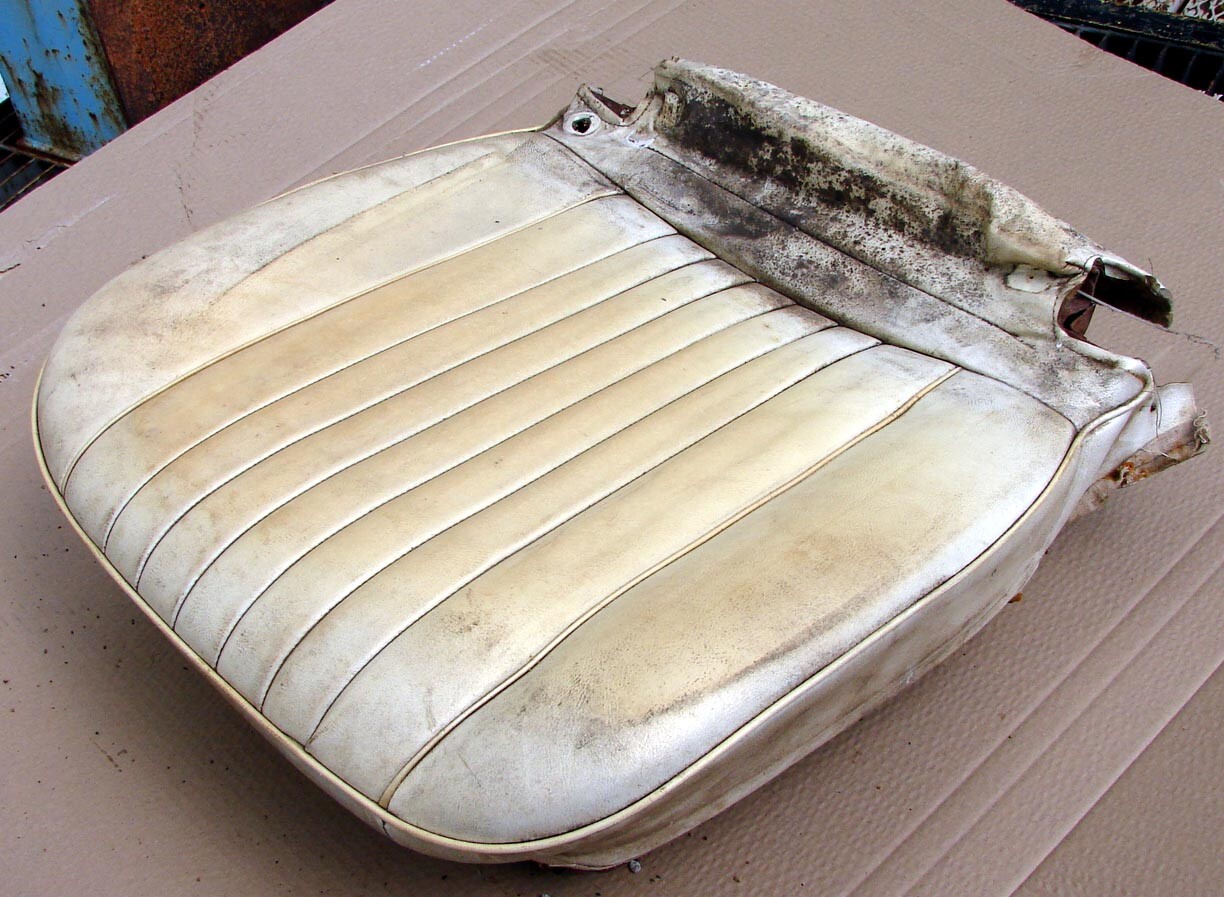 1966 1967 GM CHEVY BOP PASSENGER BUCKET SEAT LOWER FRAME w CUSHION ...