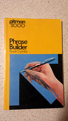 pitman 2000 PHRASE BUILDER bryan coombs PB | eBay Australia