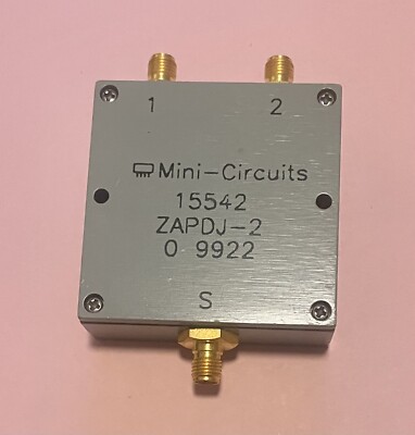 1000-2000MHZ SMA 2 WAY POWER SPLITTER COMBINER ZAPDJ-2 MINI CIRCUITS | eBay