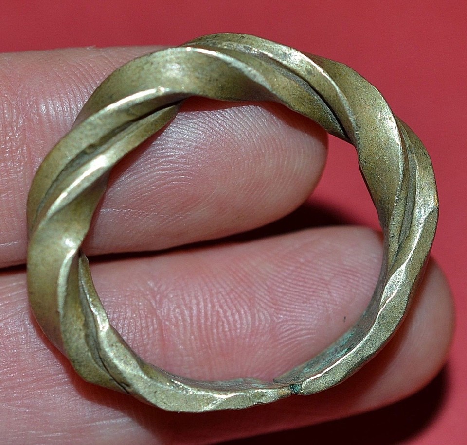 Antique African Tuareg Ethnic Metal Tribal Ring From Niger, Africa ...