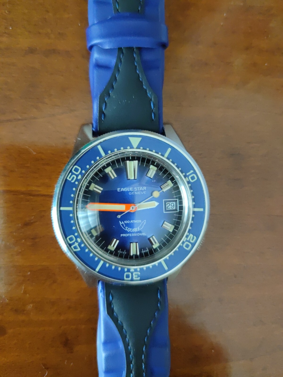 Squale Eagle Star Geneve 1000m anni '70 | eBay