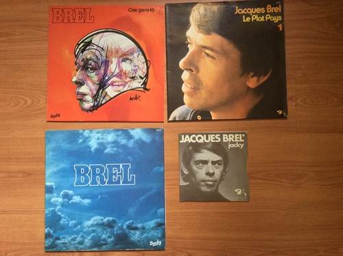 4 Vinyles Jacques Brel | eBay