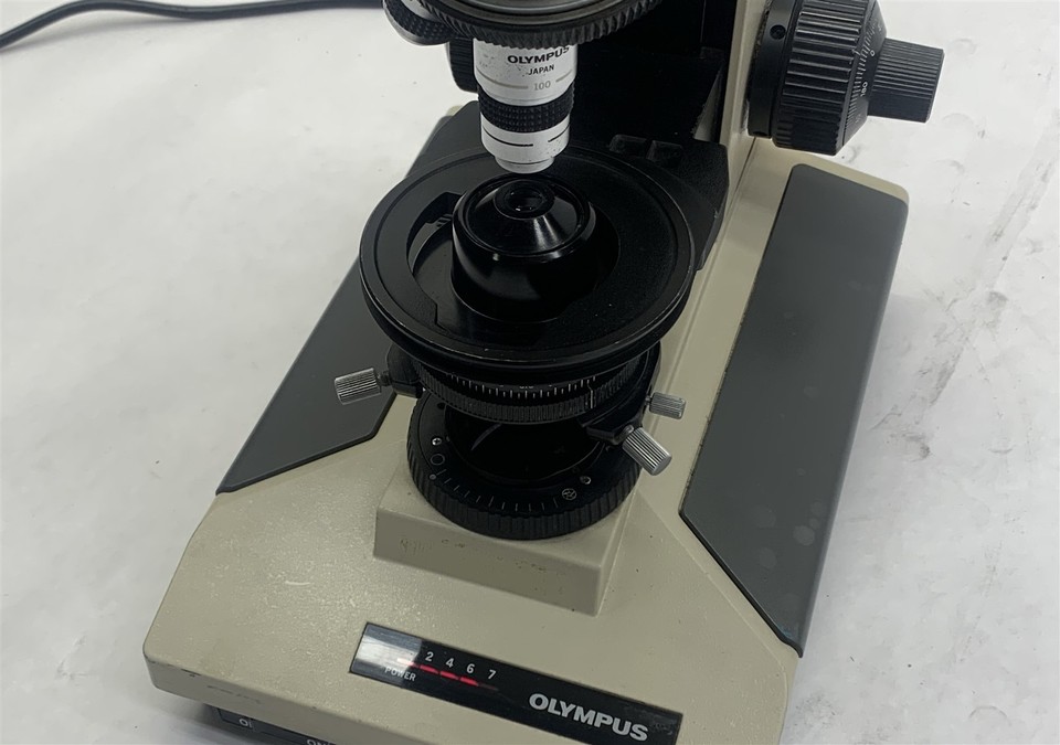 Olympus BH-2 BHTU Binocular Microscope w/ 3*Objectives *No Eyepiece ...