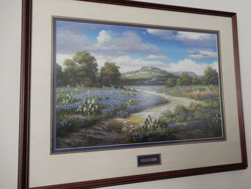 Ronnie Hedge Double Signed Print on Canvas in Perfect Condition! | eBay