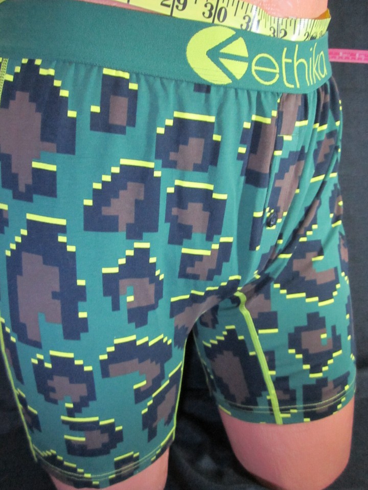 Ethika Minecraft Button Fly Cotton Blend Boxers Men's Large | eBay