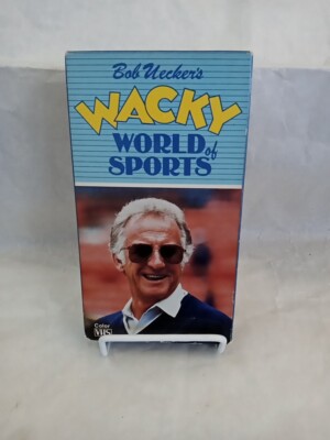 Bob Ueckers Wacky World of Sports (VHS, 1988) color Bloopers Wrestling ...