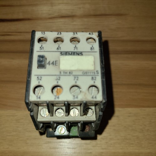 SIEMENS 3TH82 44-0A CONTACTOR CONTROL RELAY 3TH82 44-OA #1245 | eBay