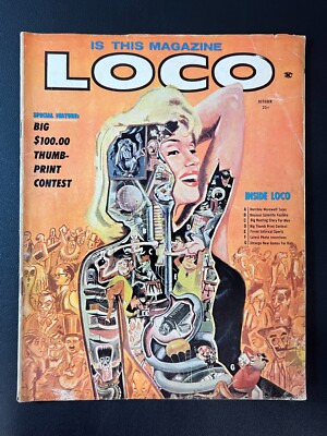 Loco Magazine - October 1958 Issue Maralyn Monroe John Severin Cover ...