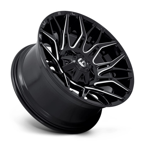 Fuel D769 Twitch Glossy Black Milled Rim: 20x10, 6x135/6x139.7/6x5.5 ...