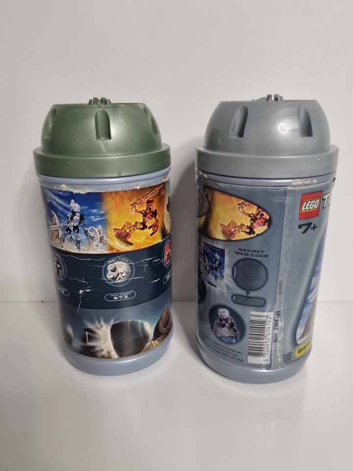 Lego Bionicle Toa Mata Complete Set of 6 With Canister + Bonus Kanohi ...