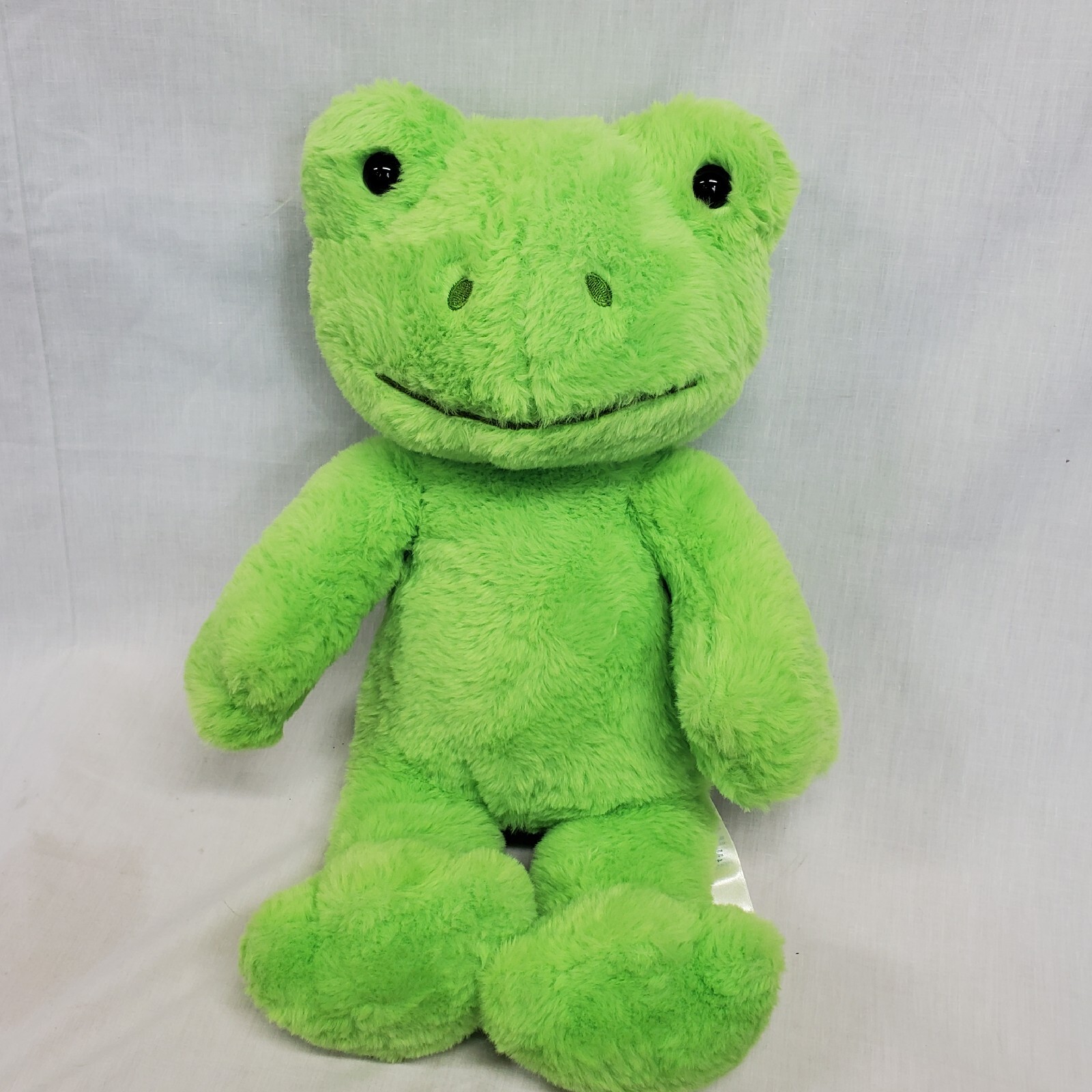 Build A Bear Plush Frog Stuffed Animal Green Spring Froggy BAB ...