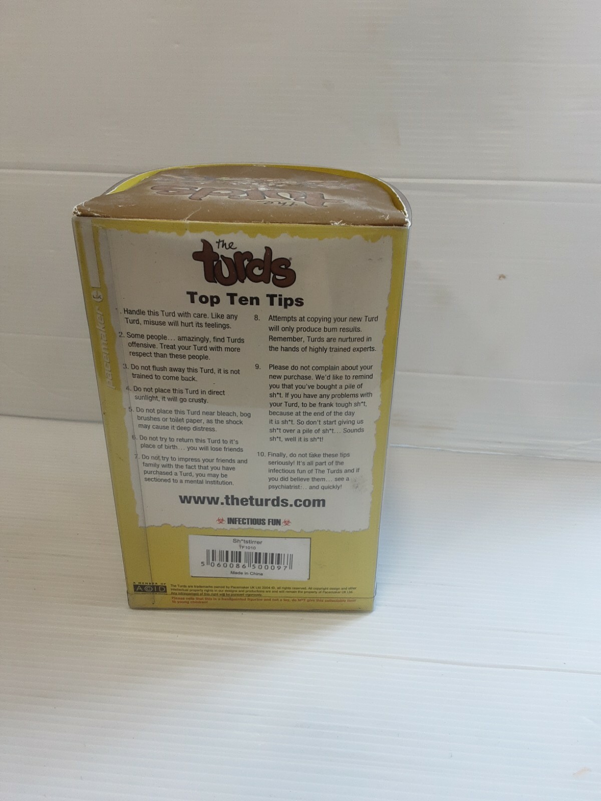 THE TURDS - Sh*t Stirrer - Novelty Collectable Figurine - Boxed ...