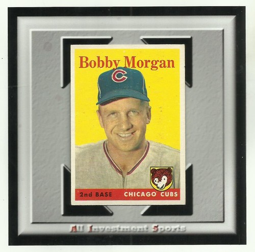 1958 Topps BOBBY MORGAN #144 NM **gorgeous baseball card** TD89 | eBay