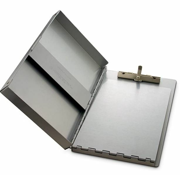 Saunders Aluminum Clipboard Snapak Sn-5795 Ticket Forms Holder Receipts ...
