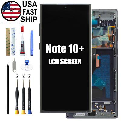 Digitizer LCD Touch Screen Assembly For Samsung Galaxy Note 10+ 10 Plus ...