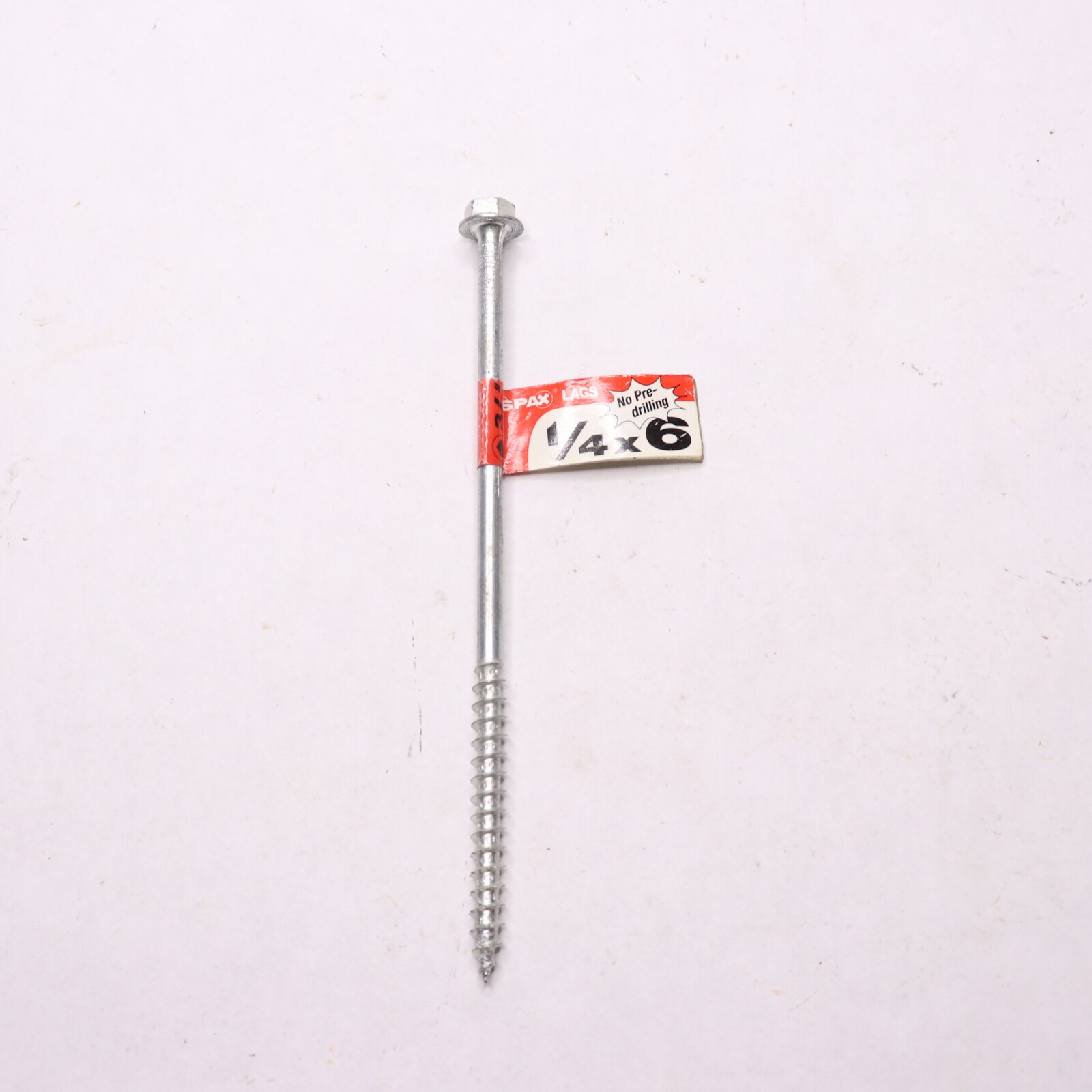 Spax Hex Drive Hex Head PowerLag Screw Zinc Coated 1/4" x 6" | eBay