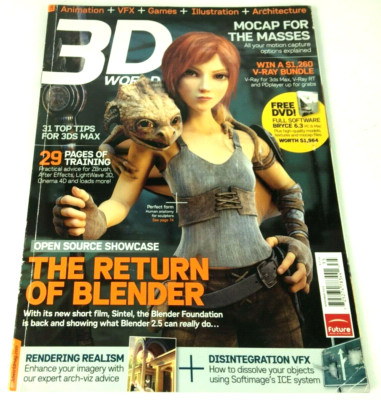 3D WORLD MAGAZINE Nov. 2010 ISSUE 135 (INCLUDES CONTENT ON CD/DVD) | eBay