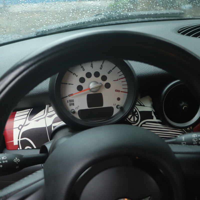 Left handdrive Car Dashboard Decal Sticker 55th For MINI COOPER R55 R56 ...