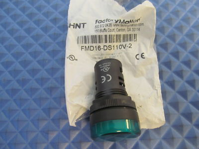 New Chint Green Pilot Light FMD16 DS110V 2 110VAC | eBay