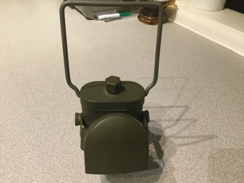 WW2 Vintage Military Blackout Bicycle Lamp Electric No1 JL Ltd New Old ...