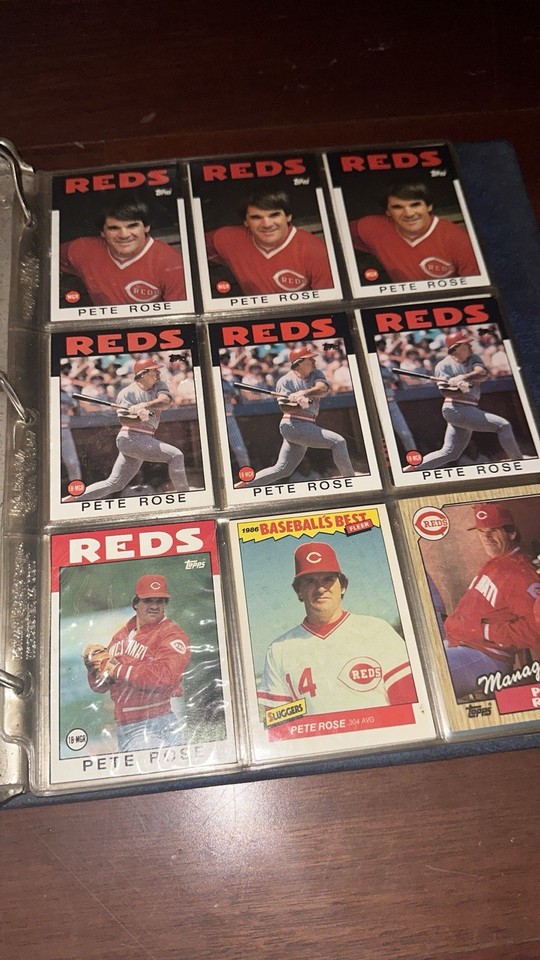 1987 Topps Pete Rose #393 Tiffany Manager Card Cincinnati Reds PSA 10 ...