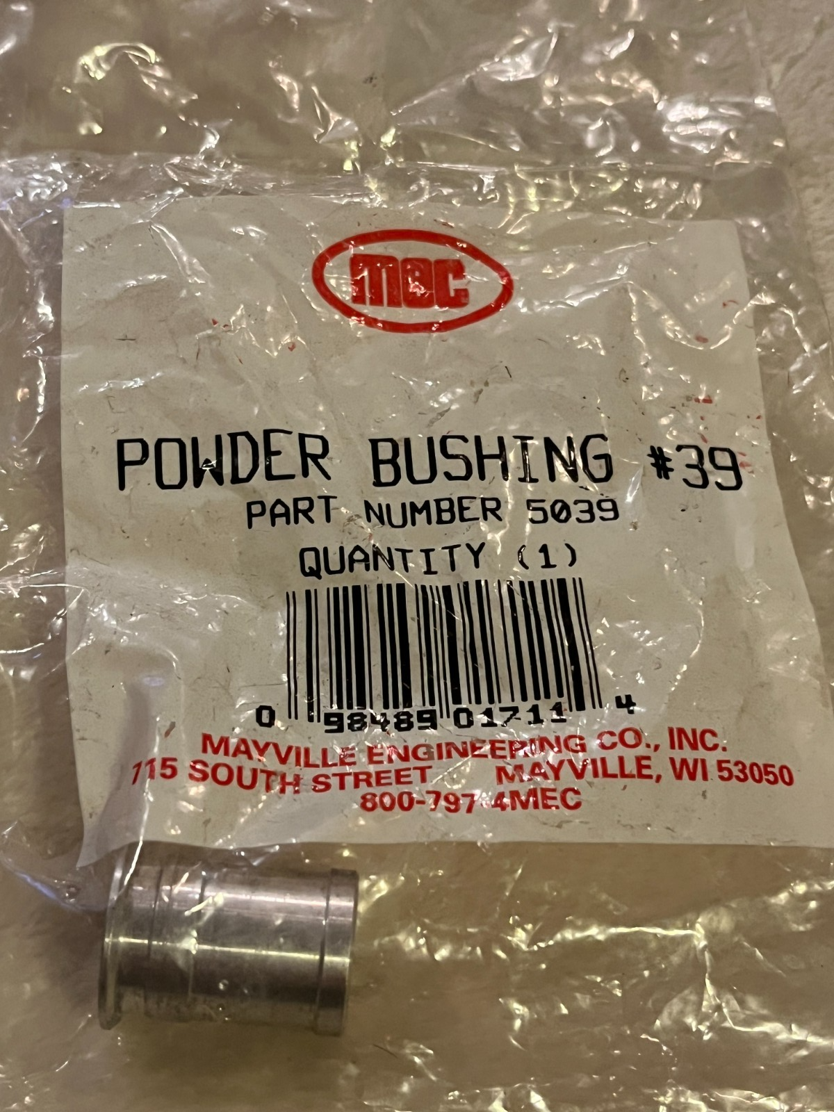 Shotgun Reloading Lot: MEC Powder Bushings GUN PARTS | eBay
