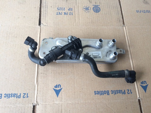 BMW OEM F02 750 740 HEAT EXHANGER TRANSMISSION OIL COOLER HOSE ...