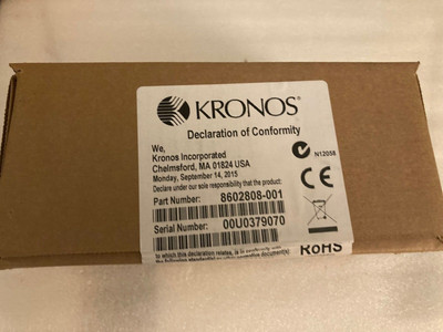 KRONOS 8602808-001 TRANSITION BOARD KIT - | eBay