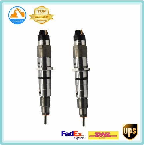 2x Fuel Injectors 0445120060 for Cummins LSBe DAF LF45 LF55 CF65 Series ...