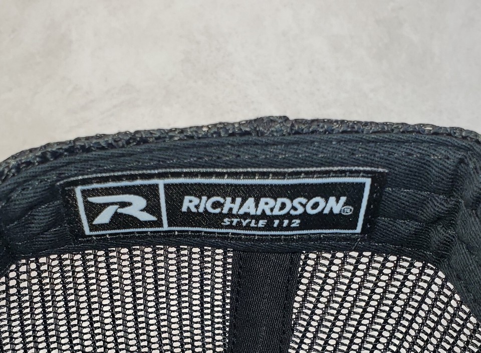 Corvette C5 Patch Richardson 112 Trucker Hat Snapback Red/Black | eBay