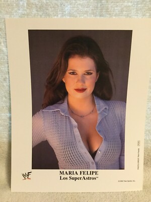 WWE Diva Maria Felipe Promo Photo #516 Los Super Astro Original WWF ...