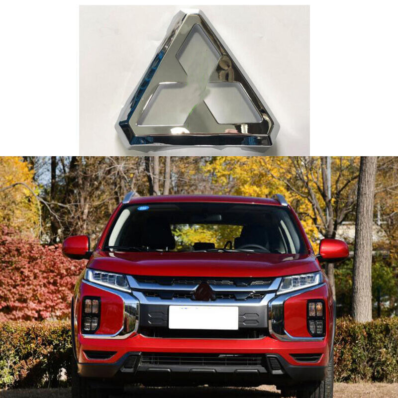 2020-22 For Mitsubishi Outlander Sport ASX Chrome Front Grille Logo ...