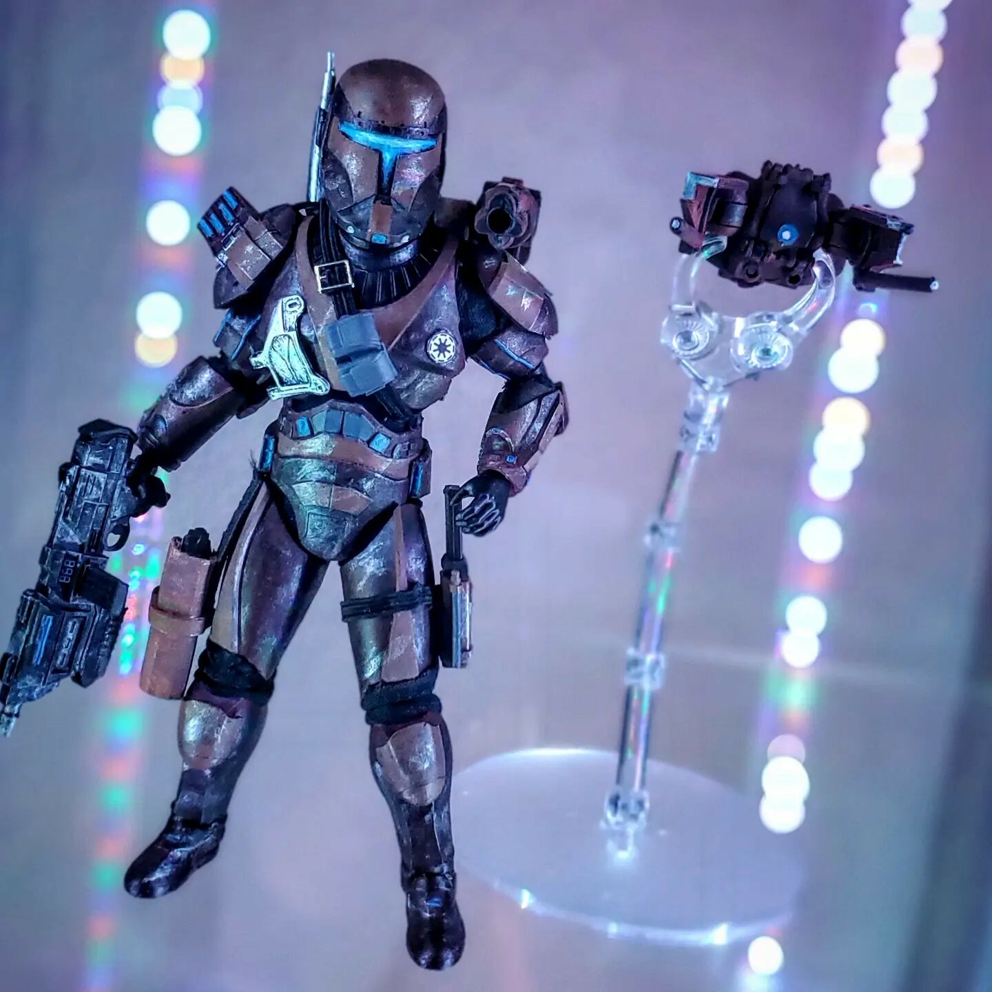 Star Wars Black Series 6 inch Custom Commando with recon droid!!! | eBay