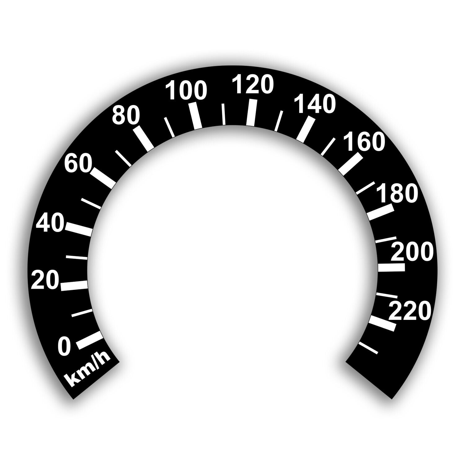 2002 - 2003 Harley-Davidson V-Rod VRSCA speedometer conversion sticker ...