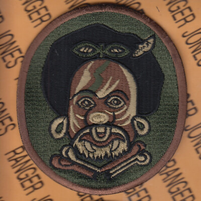 USAF Air Force 80th Fighter Sq FS HEADHUNTERS ~3.75" OCP NO HOOK patch ...