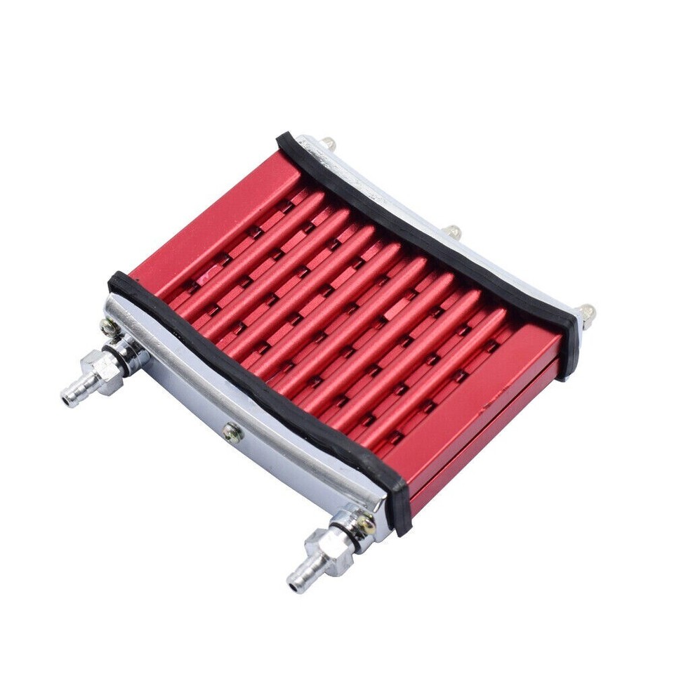 Red Oil Cooler Cooling Radiator For 125cc 140cc 150cc Motor Dirt Pit ...