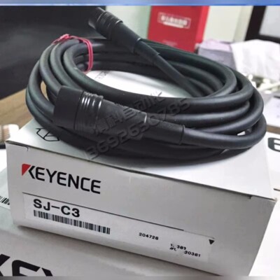 1PC New Keyence SJ-C3 Static Eliminator Extension Cable SJC3 Free ...