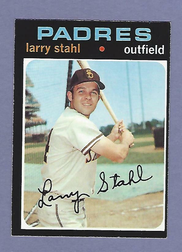 1971 Topps - #711 Larry Stahl SP - San Diego Padres - ExMt+ | eBay