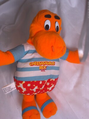 1990's Vintage Kraft Cheesasaurus Rex Dinosaur/Egg Plush Toy ...