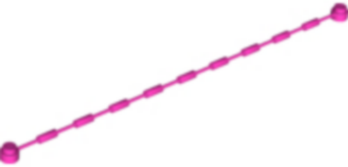 LEGO 63141 DARK PINK String with End Studs 21L overall with Rope ...