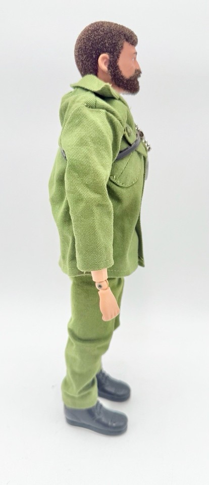 Vintage TALKING GI JOE ADVENTURE TEAM COMMANDER FLOCKED HAIR BEARD ...